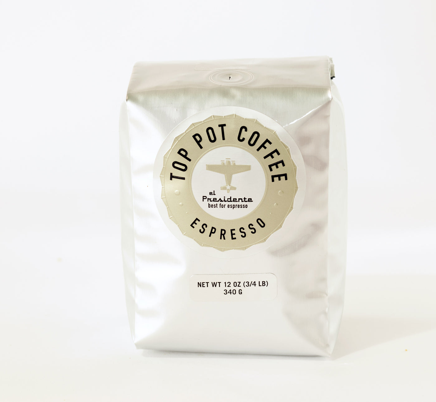 12oz El Presidente Blend – Top Pot Doughnuts and Coffee